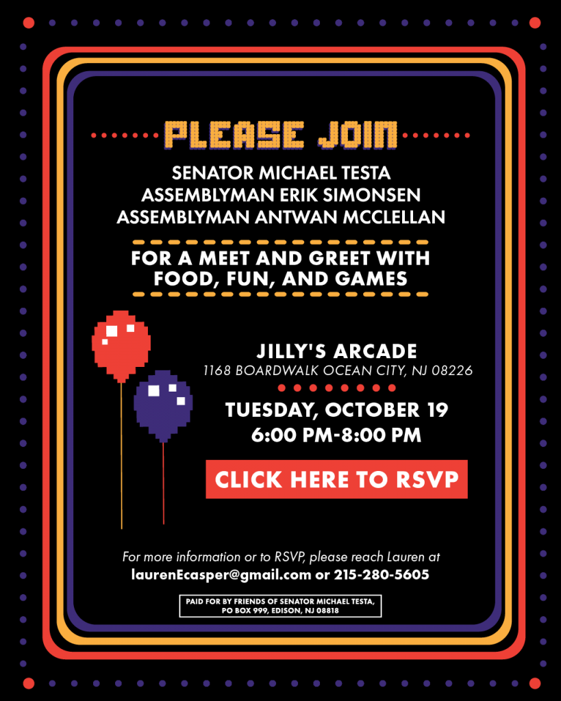 Mike Testa for State Senate: Join Us on Tuesday, October 19th!